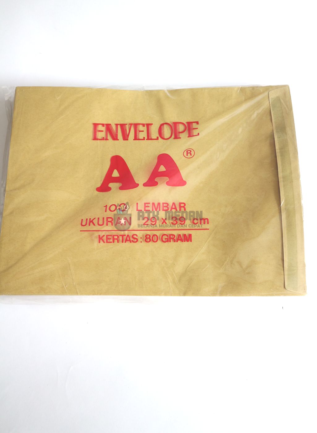 harga-amplop-coklat-aa-uk-stopmap-29x39cm-di-medan-atk-medan