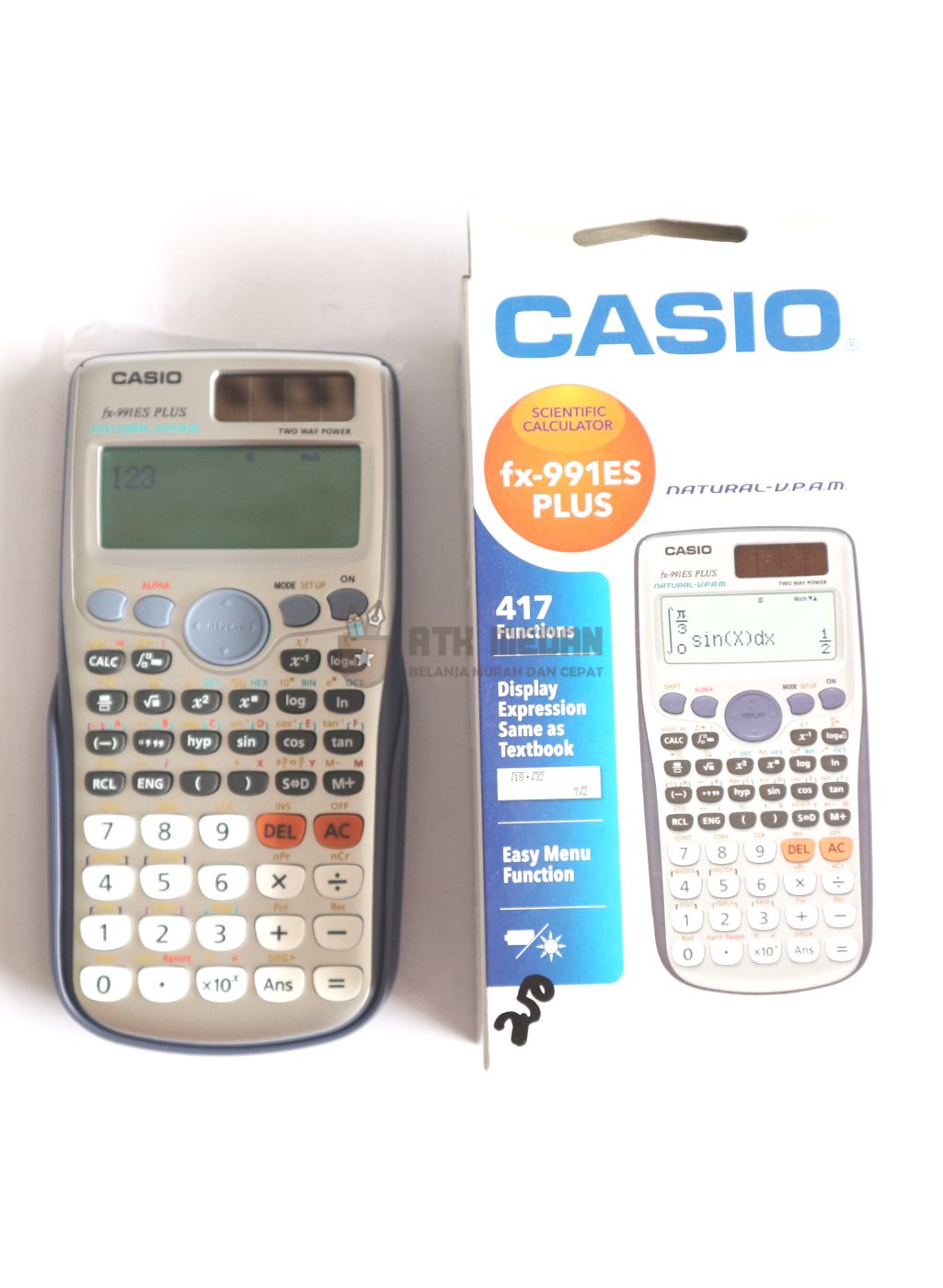 Harga Calculator CASIO FX 991 ES di Medan - ATK Medan