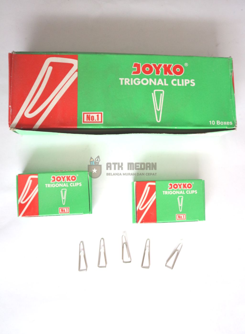 Harga Paper Clips No 1 Merek Joyko di Medan - ATK Medan